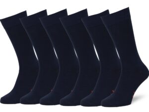 easton marlowe mens navy dress socks (6-pack) blue dress socks men size 10-13 9-12 dark navy solid colors (#3-2)