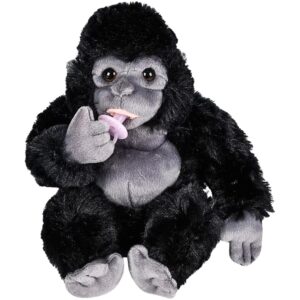 rhode island novelty adventure planet animal den 8" plush baby gorilla with pacifier stuffed animal