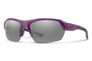 smith optics tempo sunglasses,violet spray/platinum