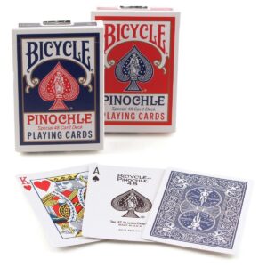 bicycle pinochle playing cards pack of 4