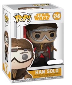 pop funko star wars solo han solo #248 (with goggles)