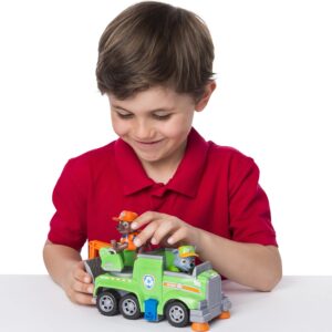 Paw Patrol Rocky’s Ultimate Rescue Recycling Truck with Moving Crane and Flip-Open Ramp