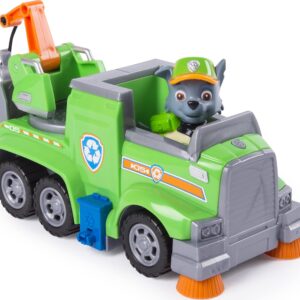 Paw Patrol Rocky’s Ultimate Rescue Recycling Truck with Moving Crane and Flip-Open Ramp