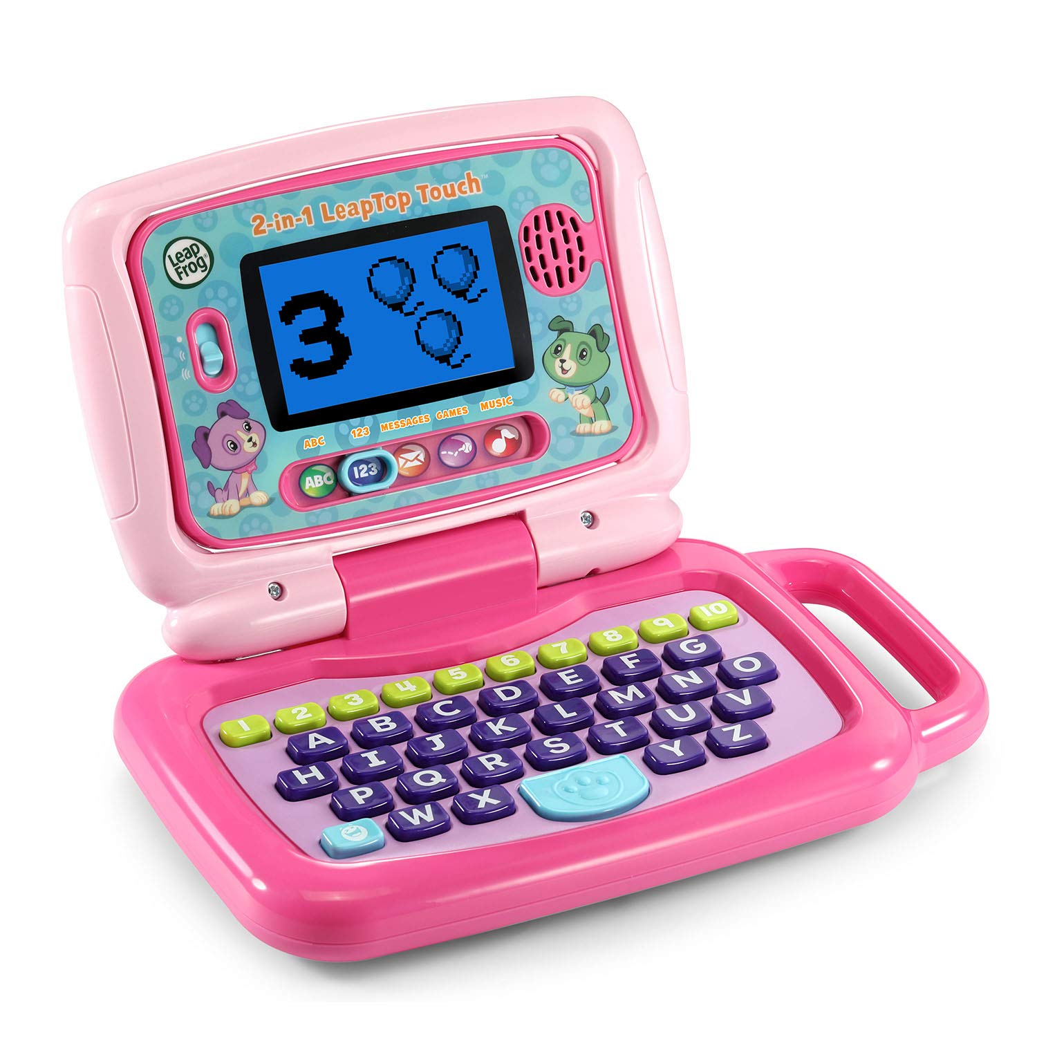 LeapFrog 2-in-1 Leaptop Touch (Frustration Free Packaging), Pink