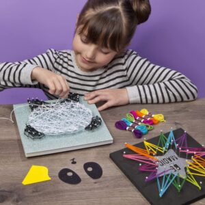 Craft-tastic – String Art – Craft Kit Makes 2 Large String Art Canvases – Pandacorn Edition