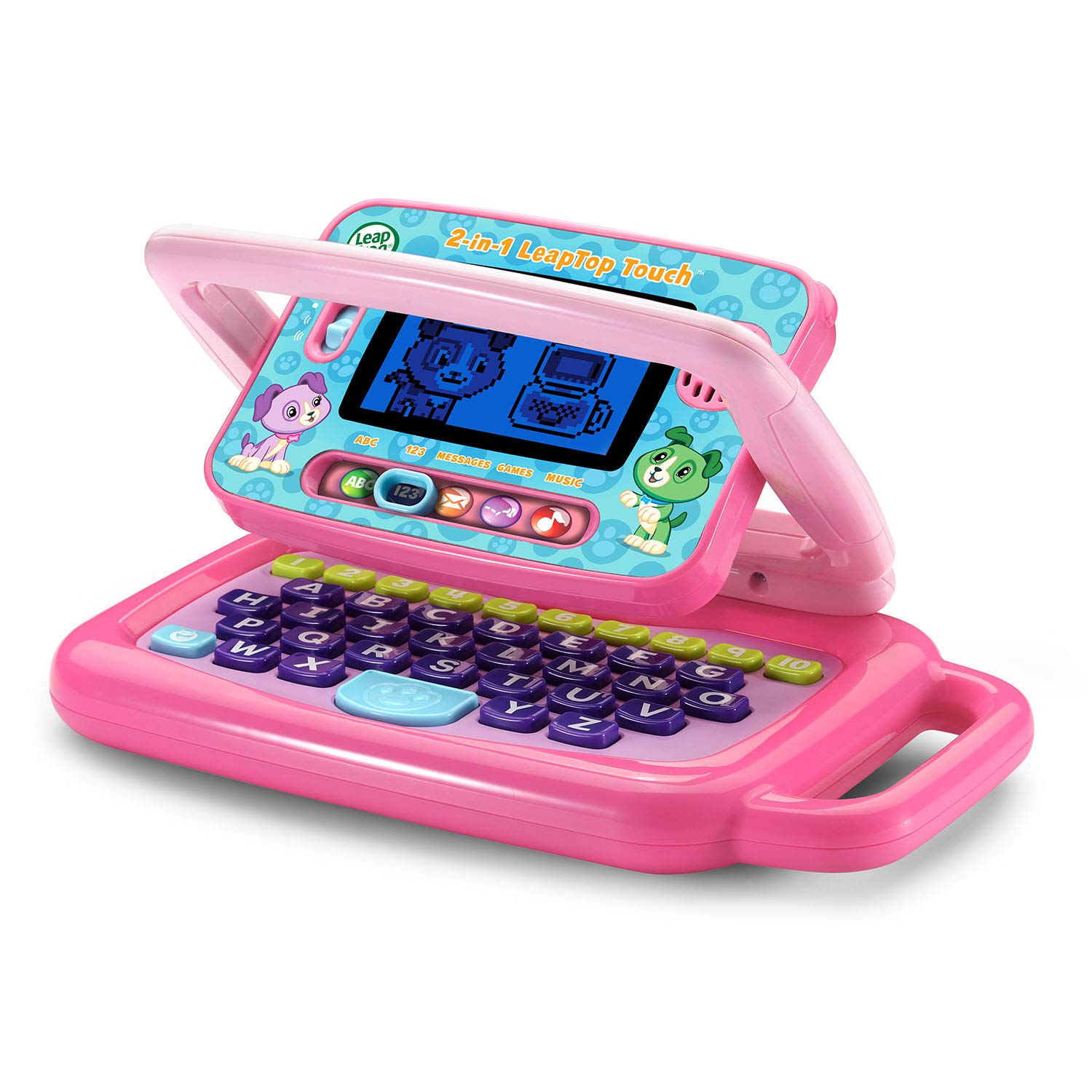 LeapFrog 2-in-1 Leaptop Touch (Frustration Free Packaging), Pink