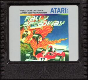 rally speedway, atari 5200