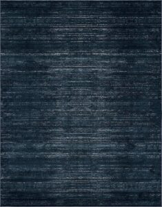 unique loom jill zarin uptown collection area rug - madison avenue (8' x 10' rectangle, navy blue/ ivory)