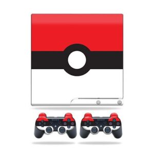 skin compatible with sony playstation 3 ps3 slim + 2 controllers – battle ball | mightyskins protective, durable, and unique vinyl wrap cover | easy to apply, remove | made in the usa