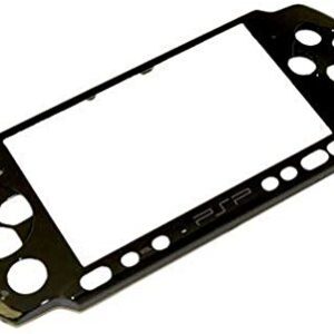 New Replacement Front Top Surface Shell Case Cover Faceplate for PSP 3000 3001 3002 3003 Console Black