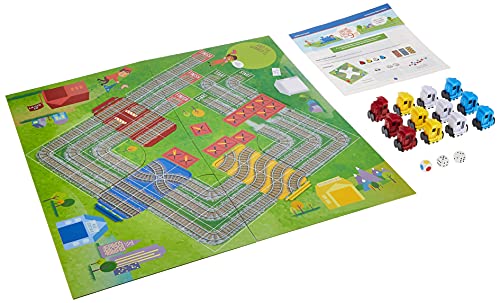 AMIGO Engine Engine No. 9 Kids Board Game with 12 Toy Trains