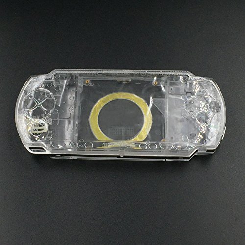 Housing Case Shell with Buttons Screwdrivers for Sony PSP 1000 1001 - Clear