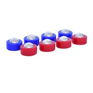 gosports shuffle board mini roller replacement set of 8 rollers