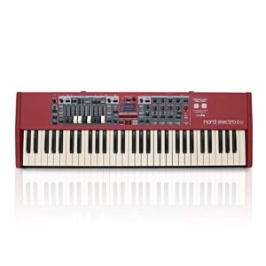 nord electro 6d 61 stage piano, 61-note semi-weighted waterfall keybed