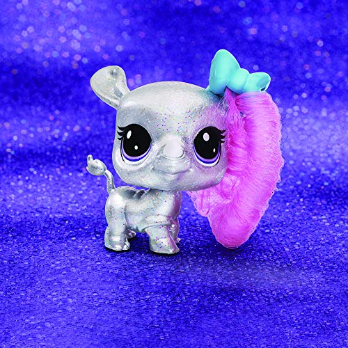 Littlest Pet Shop Prep 'n Party Double Playset Toy, Sparkle Deco, Includes Fan-Voted Pet, Ages 4 and Up