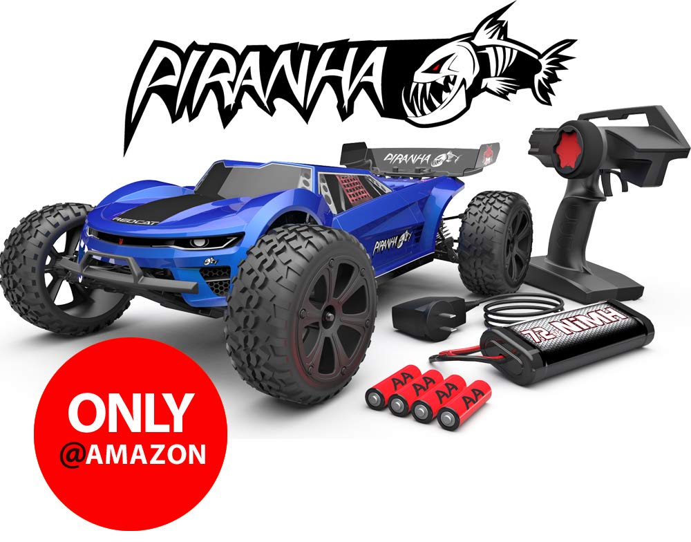 Redcat Racing Piranha-TR-10 Piranha Tr10 Truggy, Blue