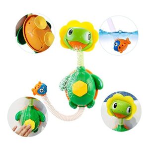 Turtle Baby Bath Toys Spray Bathing Tub Fountain Toys for Kid Hand Shower Floating Bathtub Shower Pool Bathroom Toy for Baby Toddler Infant Kids