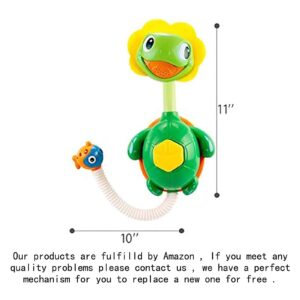 Turtle Baby Bath Toys Spray Bathing Tub Fountain Toys for Kid Hand Shower Floating Bathtub Shower Pool Bathroom Toy for Baby Toddler Infant Kids