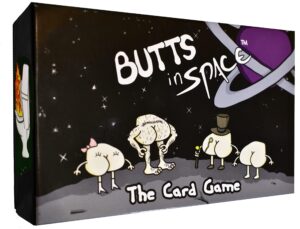 butts in space: the card game - fun gift for families, kids ages 8-12, teens, grandmas, grandpas, and old maids