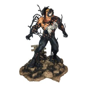 diamond select toys marvel gallery venom pvc diorama 9-inch action figure