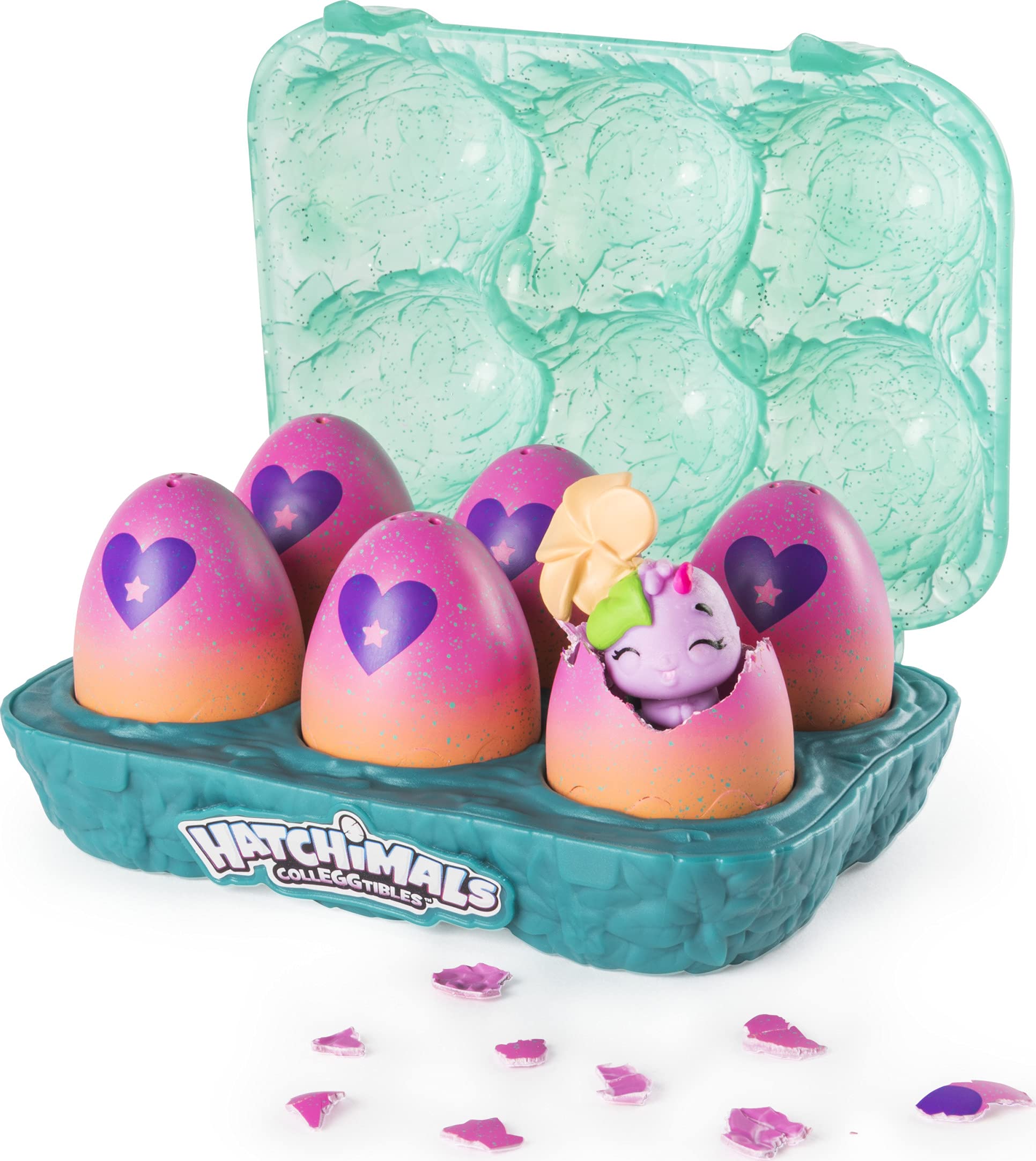 Hatchimals CollEGGtibles, Hatch and Seek 6 Pack Easter Egg Carton with Hatchimals CollEGGtibles, Amazon Exclusive, for Ages 5 and Up