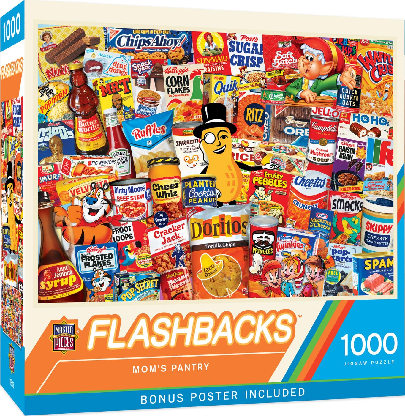 MasterPieces - 1000 Piece Jigsaw Puzzle, Mom’s Pantry, Fun for Adults, Family, Kids, Non-Glare Finish, 19.25" x 26.75"