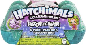 hatchimals colleggtibles, hatch and seek 6 pack easter egg carton with hatchimals colleggtibles, amazon exclusive, for ages 5 and up