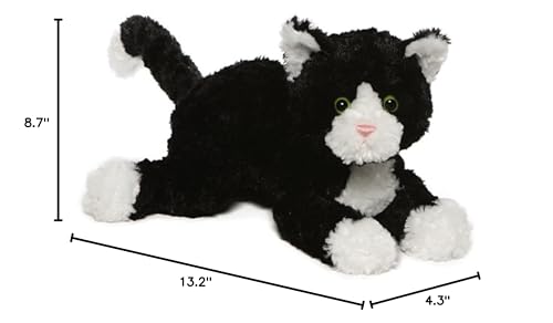 GUND Sebastian Tuxedo Kitten Plush Toy, Premium Cat Stuffed Animal for Ages 1 and Up, Black/White, 14”