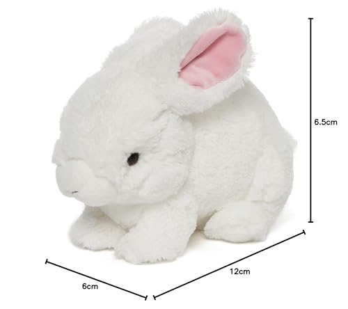 GUND Whispers Bunny Stuffed Animal, Bunny Rabbit Easter Decorations, Easter Bunny Plush Toy, White, 12"