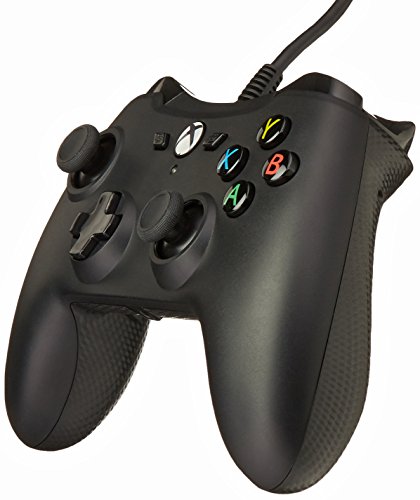 Amazon Basics Xbox One Wired Controller - 9.8 Foot USB Cable, Black, Version 2