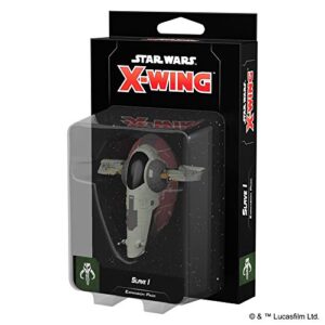 Star Wars X-Wing 2nd Edition Miniatures Game Slave I EXPANSION PACK - Strategy Game for Adults and Kids, Ages 14+, 2 Players, 45 Minute Playtime, Made by Atomic Mass Games