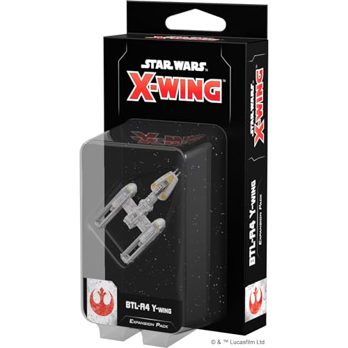 Star Wars X-Wing 2nd Edition Miniatures Game BTL-A4 Y-Wing EXPANSION PACK - Strategy Game for Adults and Kids, Ages 14+, 2 Players, 45 Minute Playtime, Made by Atomic Mass Games