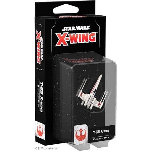 Star Wars X-Wing 2nd Edition Miniatures Game T-65 X-Wing EXPANSION PACK - Strategy Game for Adults and Kids, Ages 14+, 2 Players, 45 Minute Playtime, Made by Atomic Mass Games