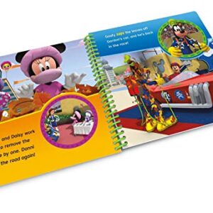 LeapFrog Leapstart Nursery: Mickey and The Roadster Racers Pit Crews to The Rescue Story Book (3D Enhanced)