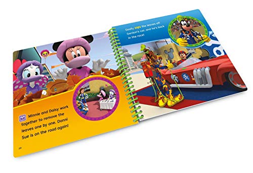 LeapFrog Leapstart Nursery: Mickey and The Roadster Racers Pit Crews to The Rescue Story Book (3D Enhanced)