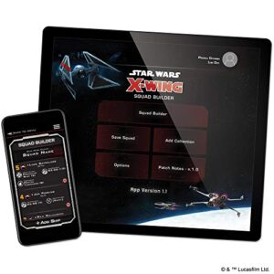 Star Wars X-Wing 2nd Edition Miniatures Game CORE SET - Join the Epic Space Battles! Strategy Game for Kids & Adults, Ages 14+, 2 Players, 45 Minute Playtime, Made by Atomic Mass Games