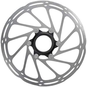 sram centerline disc brake rotor - 180mm, center lock, silver