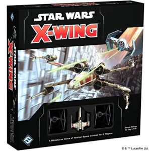 star wars x-wing 2nd edition miniatures game core set - join the epic space battles! strategy game for kids & adults, ages 14+, 2 players, 45 minute playtime, made by atomic mass games