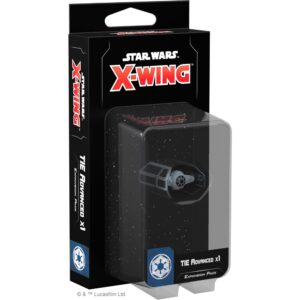 star wars x-wing 2nd edition miniatures game tie advanced x1 expansion pack - strategy game for adults and kids, ages 14+, 2 players, 45 minute playtime, made by atomic mass games