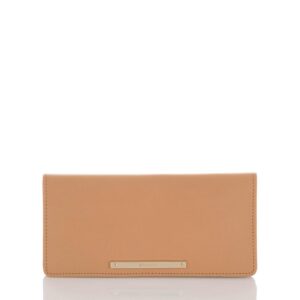 brahmin ady leather ladies wallet creme talitha