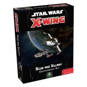 star wars x-wing 2nd edition miniatures game scum and villainy conversion kit - strategy game for adults and kids, ages 14+, 2 players, 45 minute playtime, made by atomic mass games