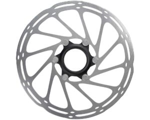 sram centerline disc brake rotor - 200mm, center lock, silver