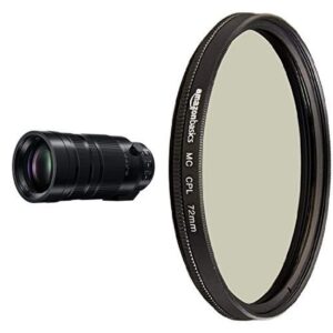 panasonic lumix g leica dg vario-elmar professional lens and circular polarizer lens