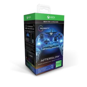 pdp afterglow prismatic led wired controller: multicolor - xbox one