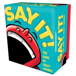 gamewright - say it! the game of crazy combos, 5"