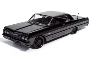 motor max 73259ac-bk chevy impala, black 73259ac-bk - 1/24 scale diecast model toy car