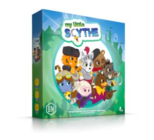 stonemaier games: my little scythe | a competitive family game where you embark on adventure with your animal friends | 1-6 players, 60 mins