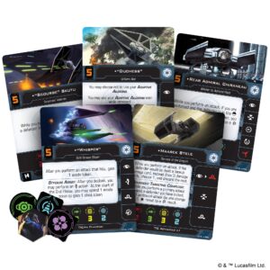 Star Wars X-Wing 2nd Edition Miniatures Game Galactic Empire CONVERSION KIT - Strategy Game for Adults and Kids, Ages 14+, 2 Players, 45 Minute Playtime, Made by Atomic Mass Games