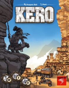 fantasy flight games kero board game | apocalyptic survival game | strategy game for adults and kids | ages 8 and up | 2 players | average playtime 30 minutes | made by hurrican