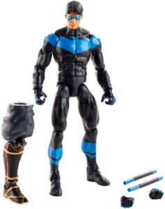 dc super friends multiverse nightwing action figure, highly detailed, collectible, 6-inch scale